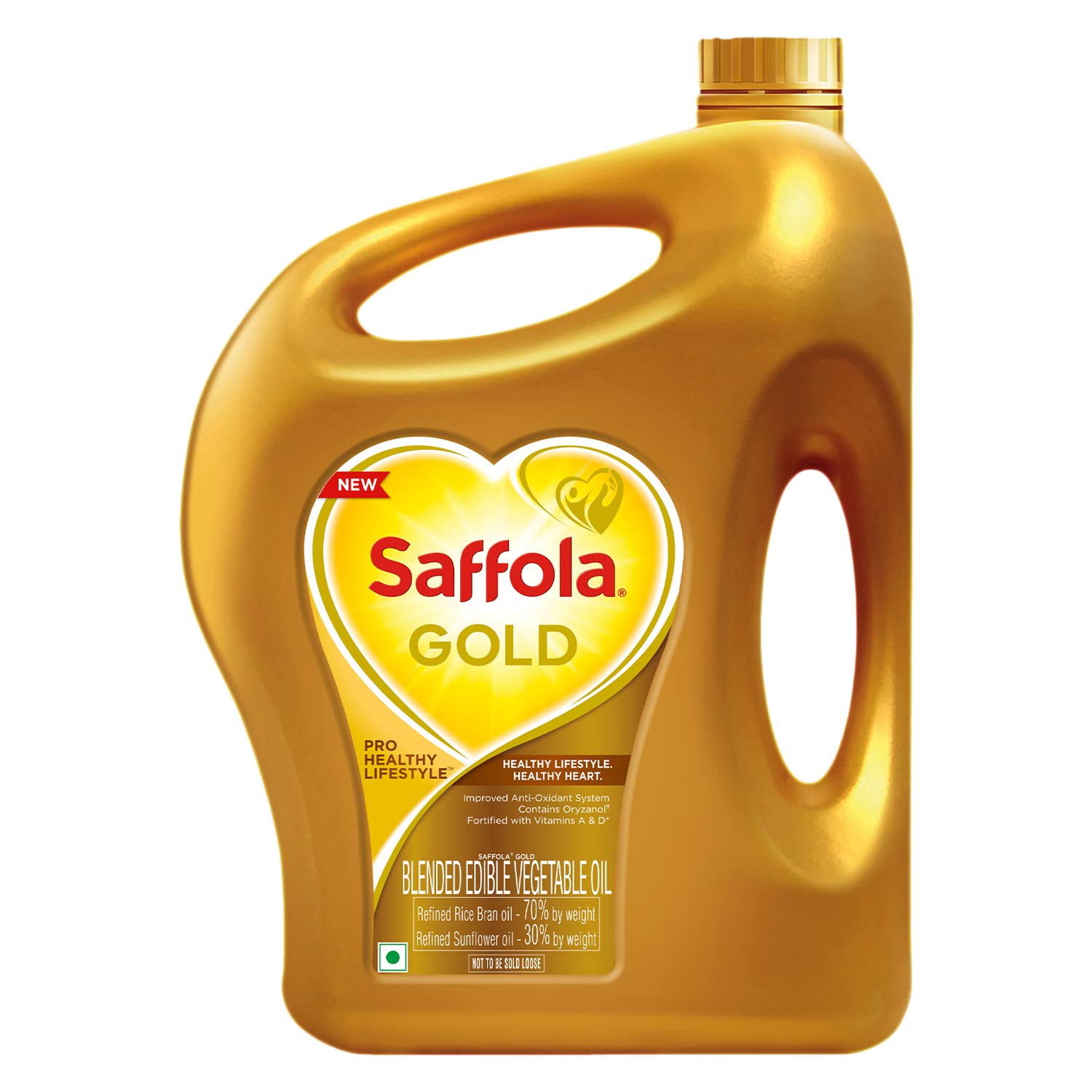 Best Deal on Saffola Gold, Pro Healthy Lifestyle Cooking Oil (5 L ...