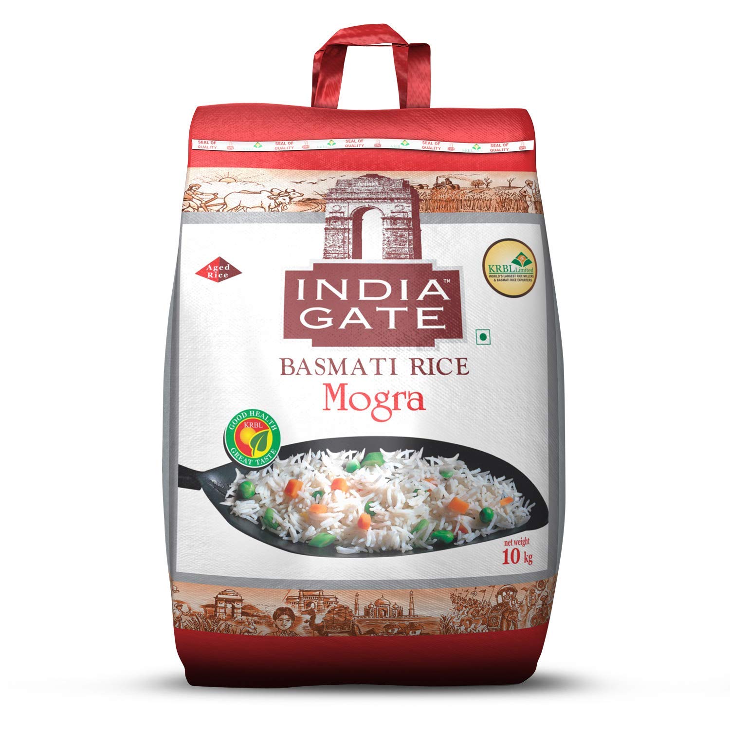 Best Deal on India Gate Basmati Rice Bag, Mogra, 10kg - Save Big Today!