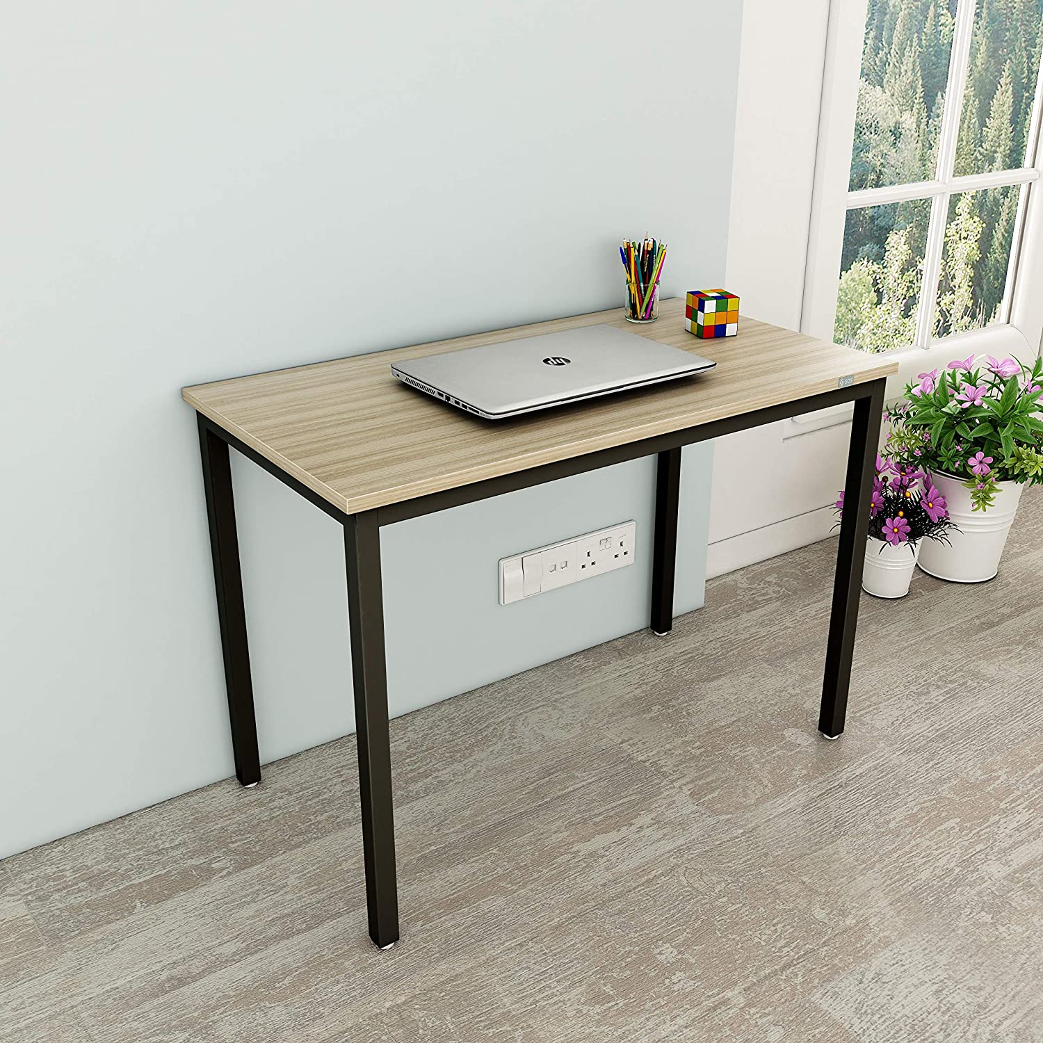 Best Deal on SOS Spacewood LiteOffice Quadri Home and Office Table ...