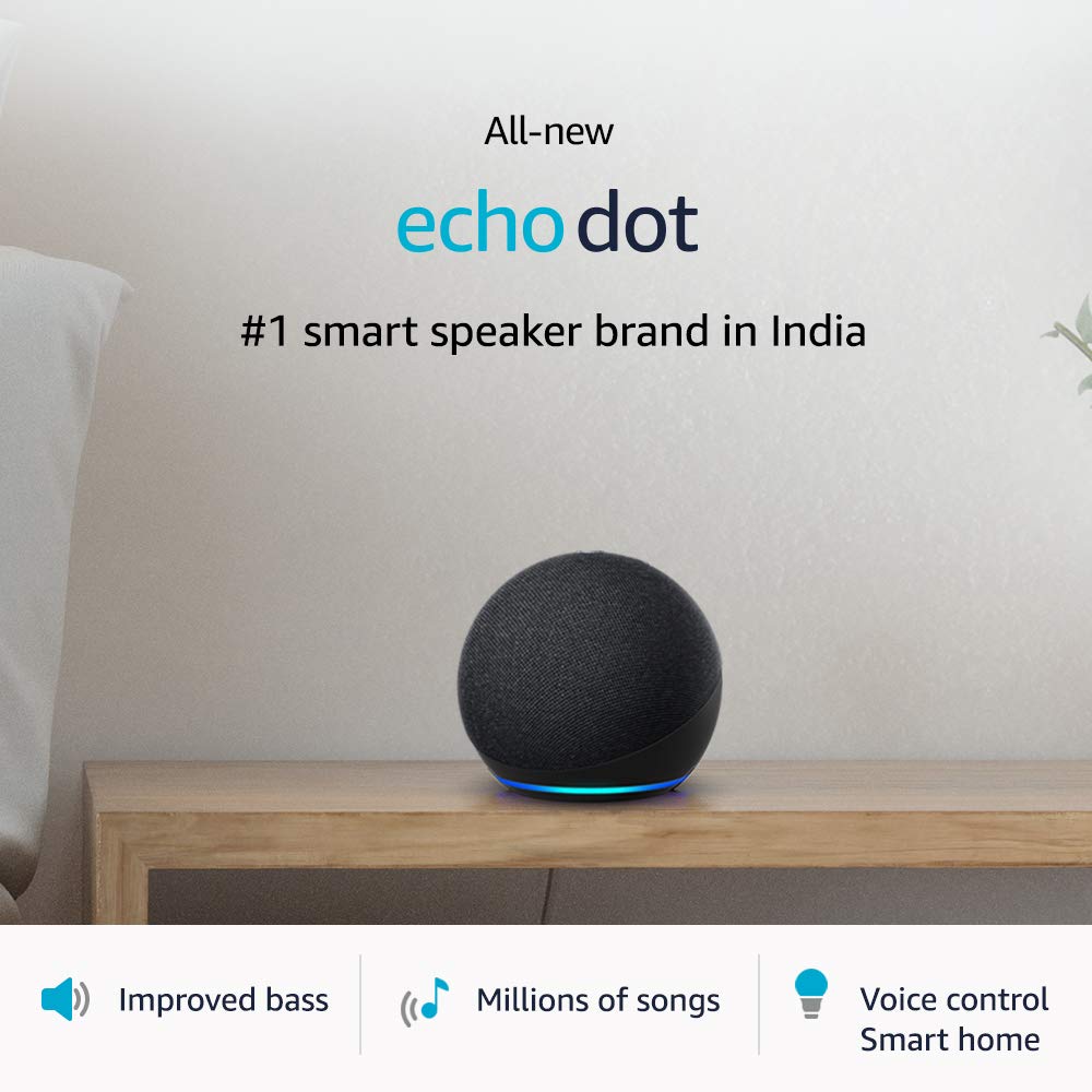 Best Deal on Echo Dot (4th Gen) Smart speaker with Alexa - Save Big Today!