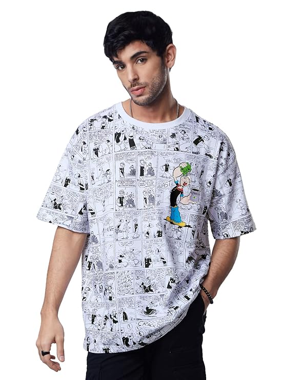 Best Deal on The Souled Store|Official Popeye: Comic Strip Mens and ...